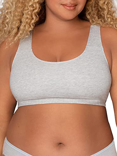 Fruit of the Loom Women's Built Up Tank Style Sports Bra Value Pack, Black/Heather Grey/Sand/White