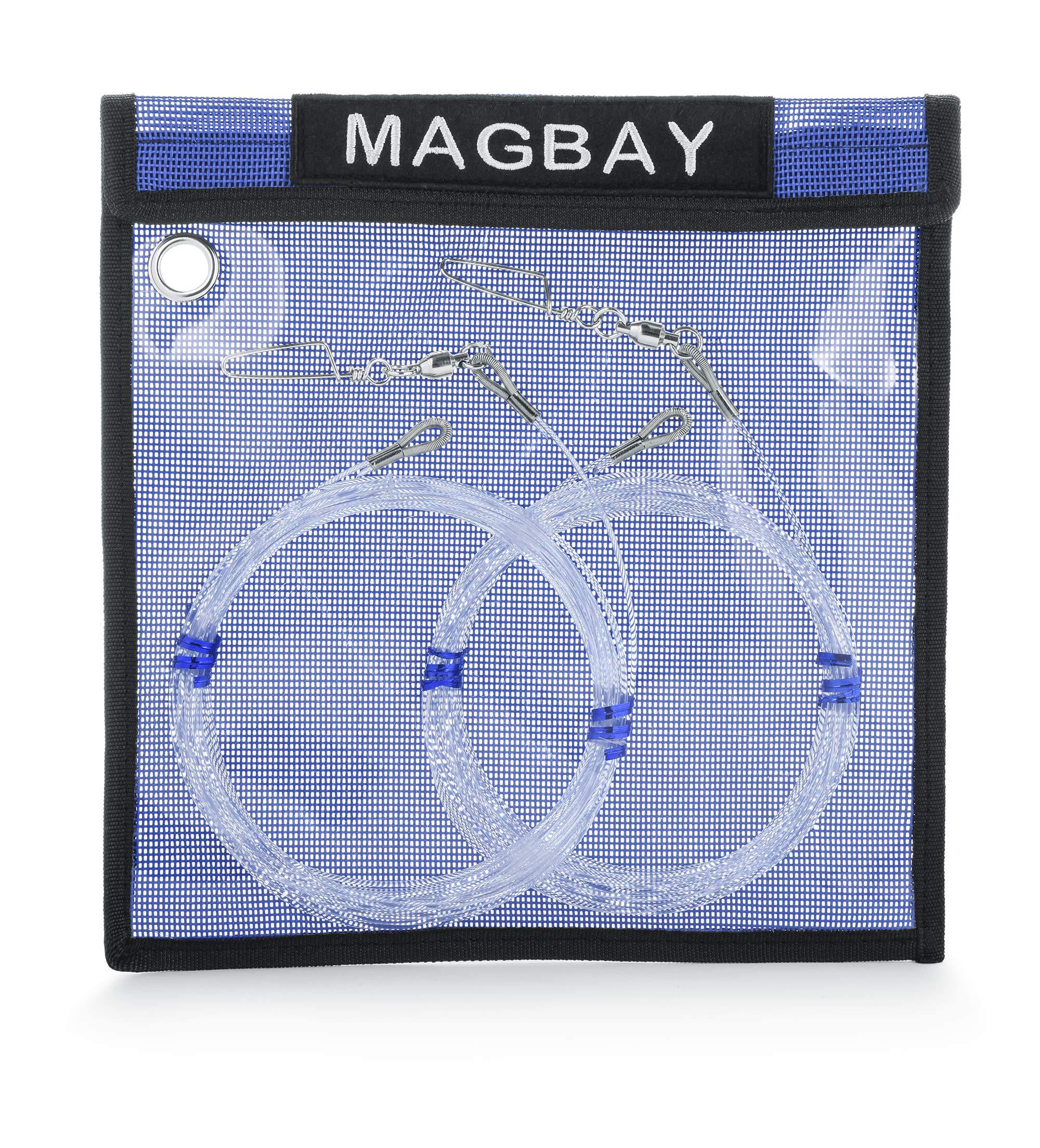 MagBay Lures Superior Wahoo Shock Leader 250 lbs - 2 Pack Plus Bag