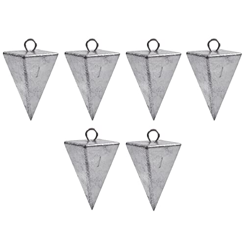 Fishing Pyramid Sinker Weights Pyramid Fishing Sinker Bulk Fishing Weights Tangle Free Fishing Sinker 1oz 2oz 3oz 4oz 5oz 6oz 8oz