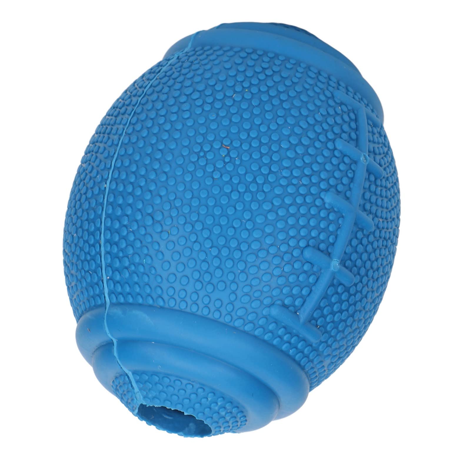 Naroote Pet Chewing Toy Balls Interactive Rubber Teeth Clean Safe High Resilience Bite Resistant Outdoor Dog Rugby Toy