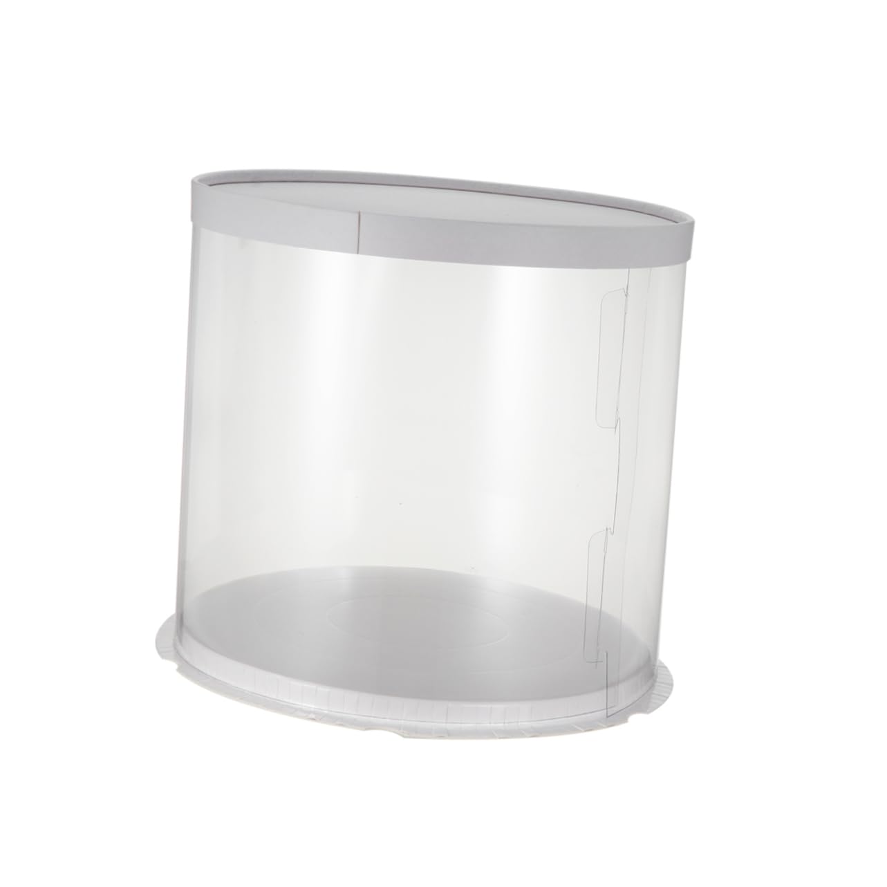 Mobestech 2pcs Box Paperboard and Material Cake Packaging Boxes Round Design for Home Shop and Events