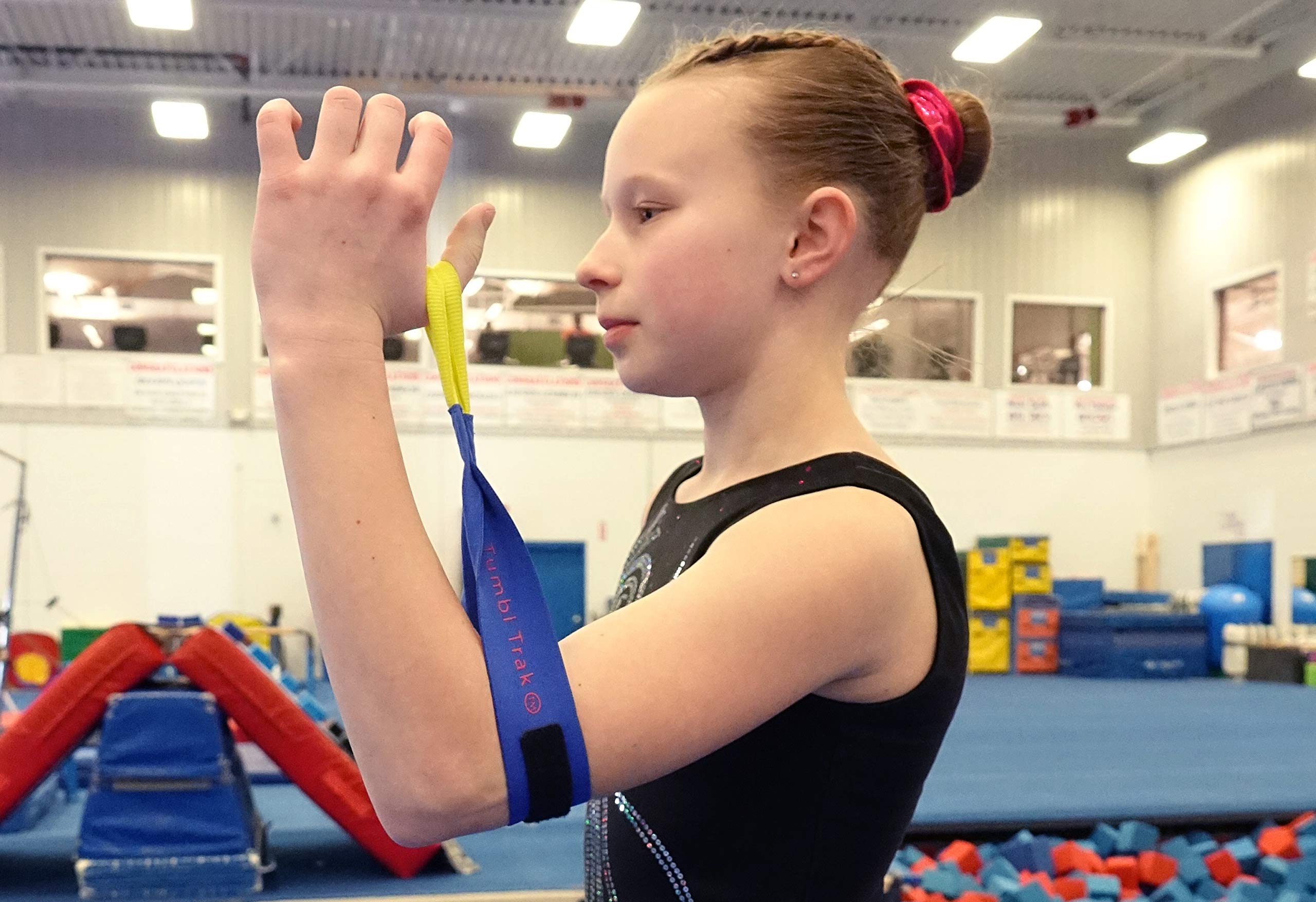 Tumbl Trak Adjustable Lycra Running Arms - Correcting Arm Position for Track and Field, Agility Training and Speed Training - Unisex Youth