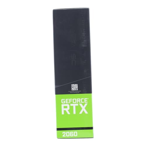 EVGA GeForce RTX 2060 SC, Overclocked, 2.75 Slot Extreme Cool, 70C Gaming, 06G-P4-2062-KR, 6GB GDDR6