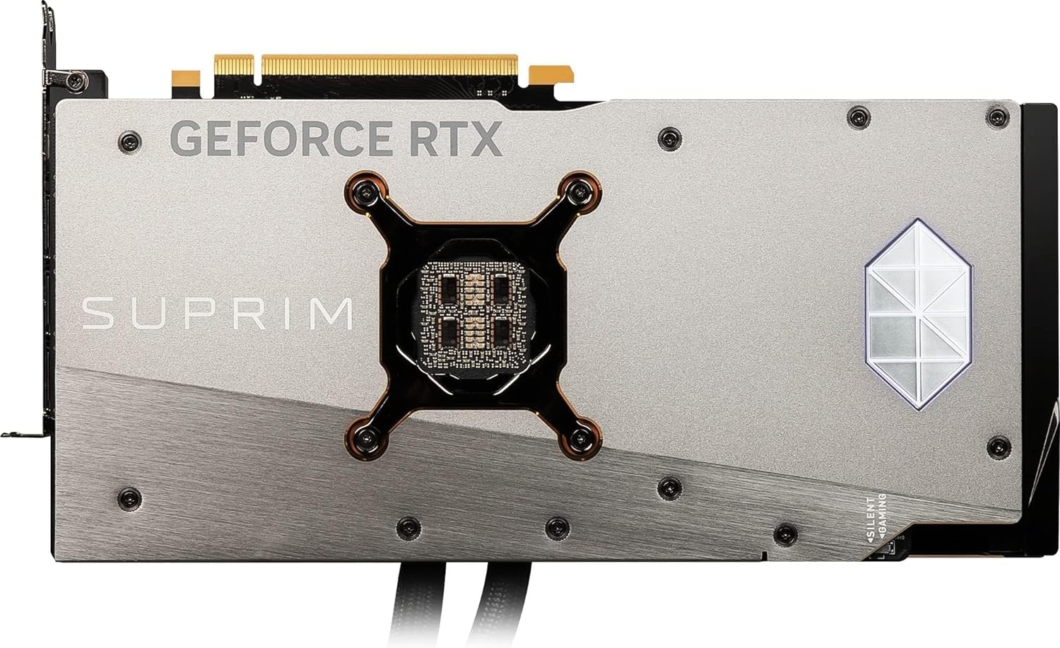 MSI SUPRIM Liquid X GeForce RTX 4090 Liquid Cool Graphics Card (PCIe 4.0, 24GB 384Bit GDRR6X, HDMI 2.1a, DP 1.4a, TORX Fan 5.0), w/Anti-Sag RGB Holder, HDMI 2.1 Cable