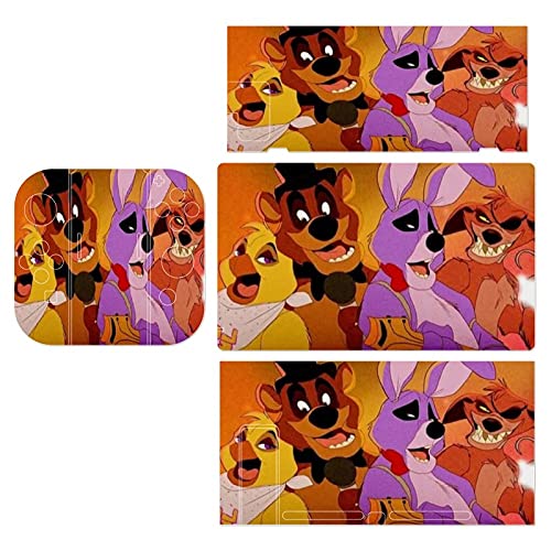 FNAF Sticker for Switch Protector Cover Protective Faceplate Full Set Console Dock for Switch/Switch lite
