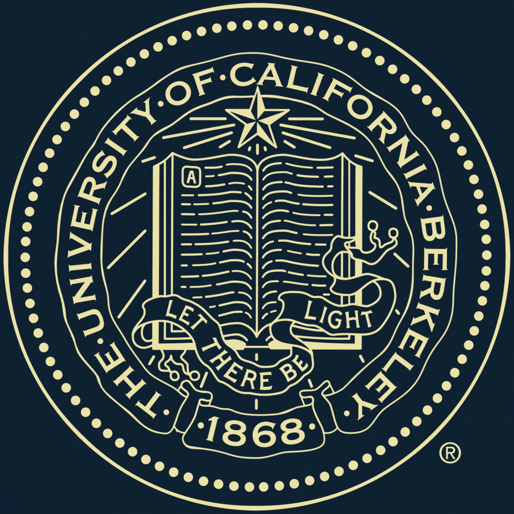 Framerly - University of California Berkeley 11" w x 8.5" h Diploma Frame - Fits a bachelor's, master's and phd - Gold Embossed Diploma Frame - Cherry Moulding with Navy Matting - Officially Licensed