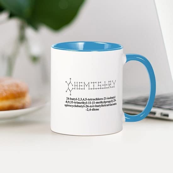 CafePress CHEMISTRY MOLECULE Mug Ceramic Coffee Mug, Tea Cup 11 oz