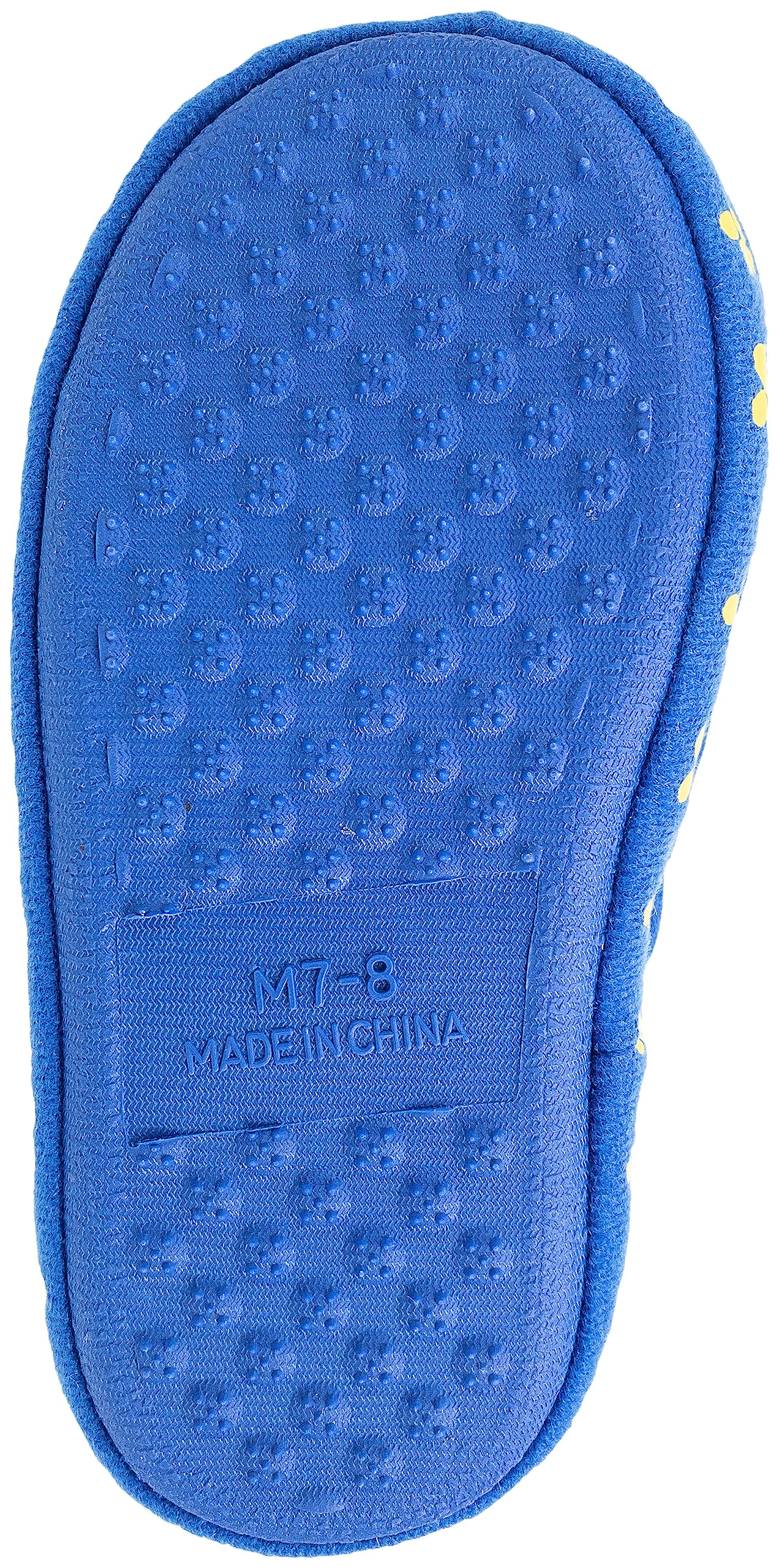 Paw Patrol Boy's Chase and Marshall A-Line Plush Slipper,Blue Red Toddler Size 9/10