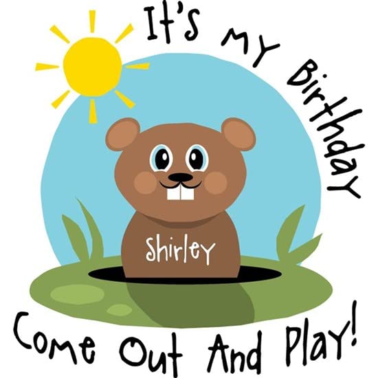 CafePress Shirley Birthday (Groundhog) Mug Ceramic Coffee Mug, Tea Cup 11 oz