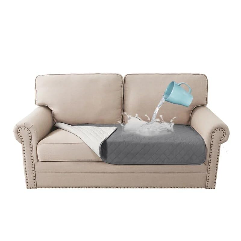 XibanY Dog Bed Cover Pet Blanket for Furniture Bed Couch Sofa Bedspread Pads Reversible Couch Cover Protector Mat (Color : Gray, Size : 88x188cm(35x74inch))