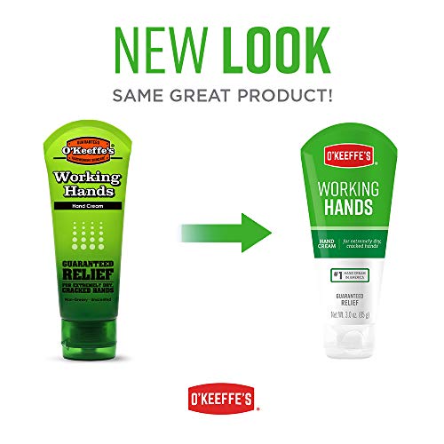O'Keeffe's K0290004-4 Working Hands Hand Cream Tube (4 Pack), 3 oz