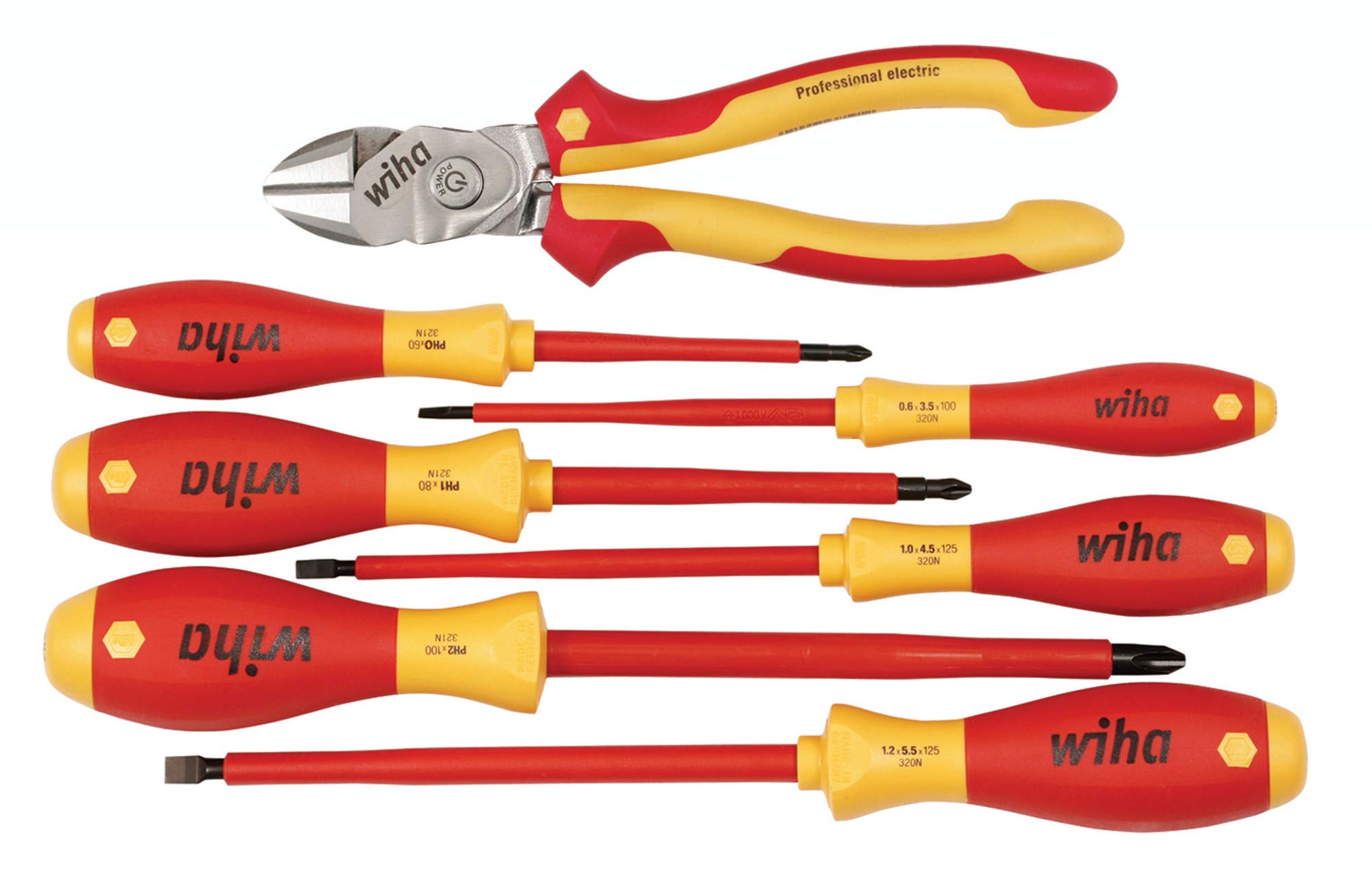 Insulated BiCut SuperCut & Screwdrivers Set, 7 Piece