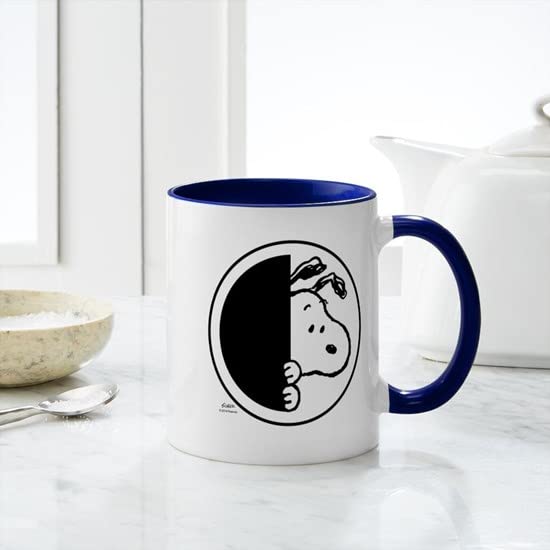 CafePress Sneaky Snoopy Mug Ceramic Coffee Mug, Tea Cup 11 oz