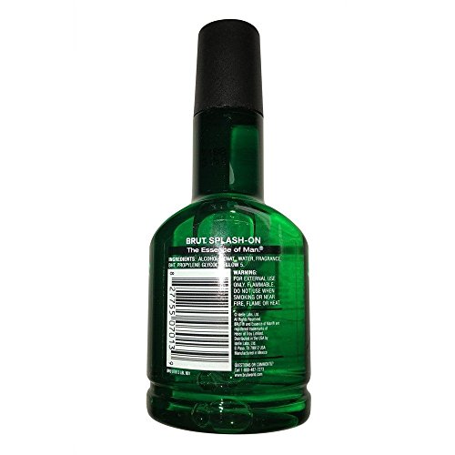Brut Splash-on Classic Scent for Men, 3.5 Oz