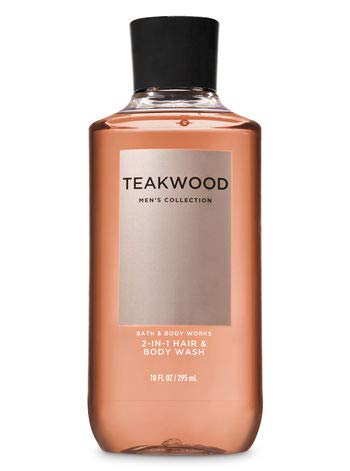 BATH AND BODY WORKS GIFT SET TEAKWOOD FOR MEN - Body Wash & Body lotion - FULL SIZE