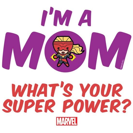 CafePress Marvel Mom Captain Marvel Mug Ceramic Coffee Mug, Tea Cup 11 oz