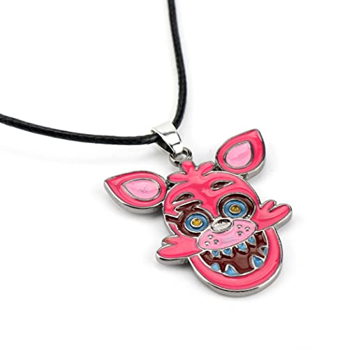 FNAF Security Badge Metal Pin, Pendant Necklace Freddy Fazbear, Chica, Bonnie, Five Nights at Freddy Cosplay Uniform, Security Pins and Badges, 5 Nights at Freddy's Metal Badge Costume