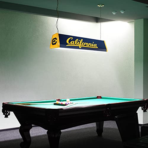 The Fan-Brand NCAA UC Berkeley Golden Bears - Navy - Standard Pool Table Light - Sports Team Bar Sign Décor - Home, Dorm, Garage, Office, Fan Cave, Garage