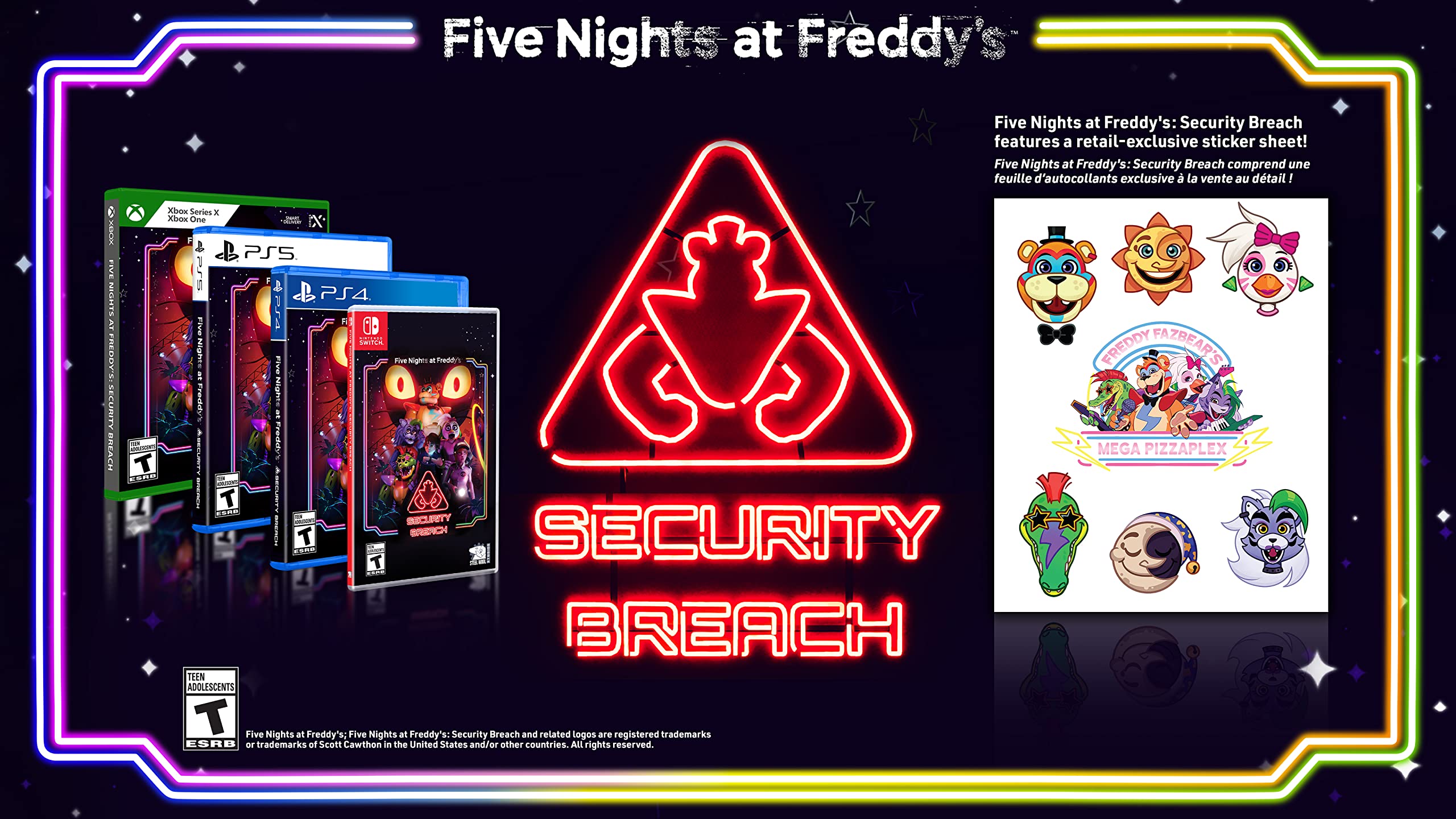Five Nights at Freddy's: Security Breach (NSW) and Five Nights at Freddy's: Help Wanted (NSW) Bundle