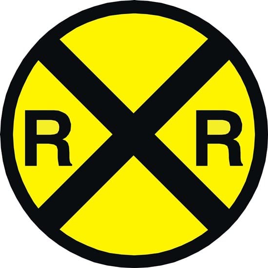 CafePress Railroad Crossing Mug Ceramic Coffee Mug, Tea Cup 11 oz