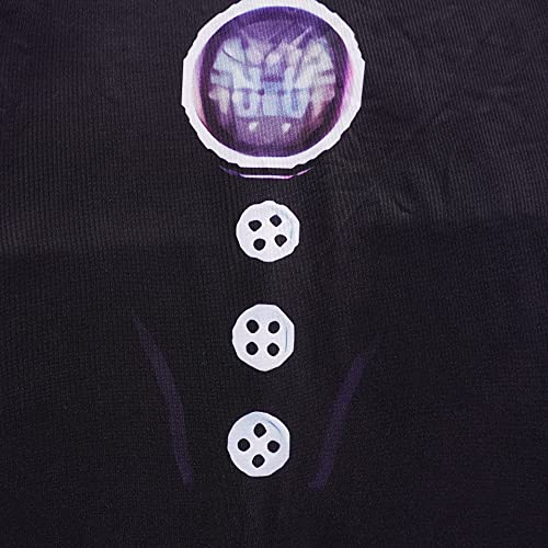 Brigcalki Five Nights Puppet Costumes Outfits for boys Scary Halloween Cosplay Bodysuit Black-3 6-7 Years