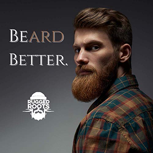 Rugged Roots Beard Oil-Honest Premium Beard Care-Great for Dry Itchy Beard-Soften, Soothe with All Natural Oils- Thoughtful Stocking Stuffers for Men (Vanilla Coffee)