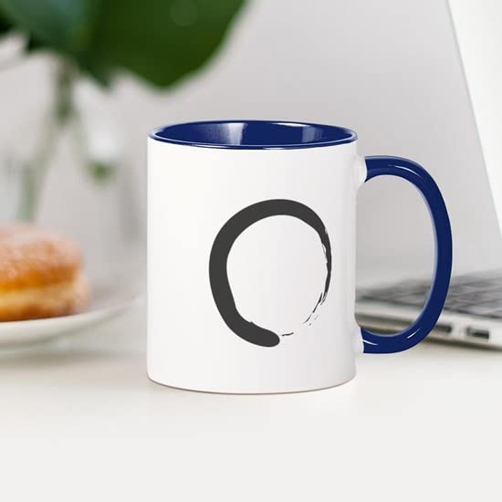 CafePress Enso Zen Circle Mug Ceramic Coffee Mug, Tea Cup 11 oz