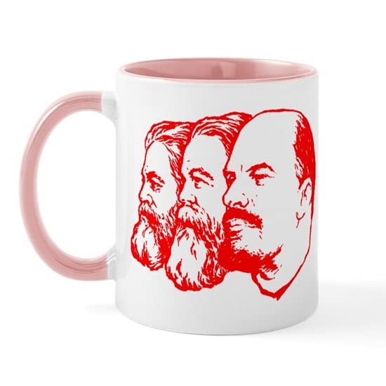 CafePress Marx, Engels & Lenin Mug Ceramic Coffee Mug, Tea Cup 11 oz