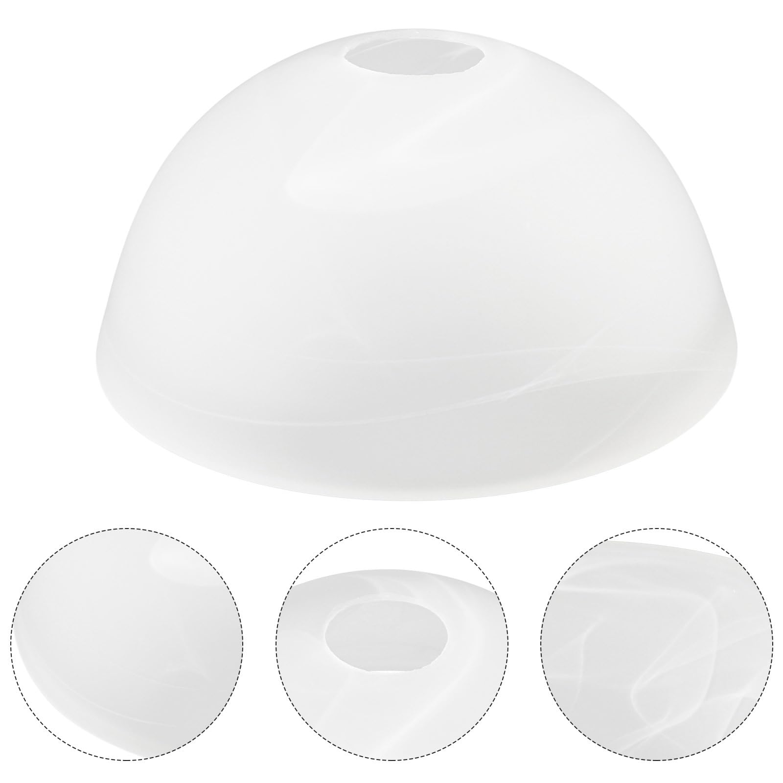 Abaodam 2pcs frosted glass lampshade Chandelier Lamp Shades globe chandelier ceiling lamp shade glass light covers wall LED Pendant Lamp Shade lamp shade white wall lamp shade indoor