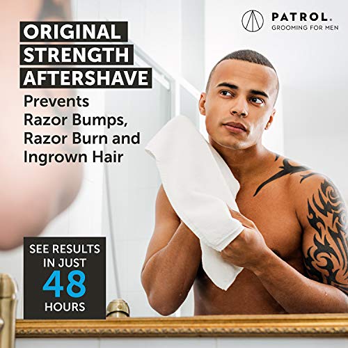 Bump Patrol Original Formula After Shave Bump Treatment Serum - Razor Bumps, Ingrown Hair Solution for Men and Women - 4 Ounces