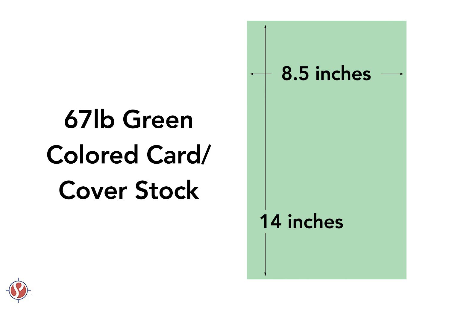 Pastel Green Menu Legal Size 8.5 x 14 Inches 67 Vellum Bristol Lightweight Card Stock Paper Cover | 1 Ream of 250 Sheets Per Pack