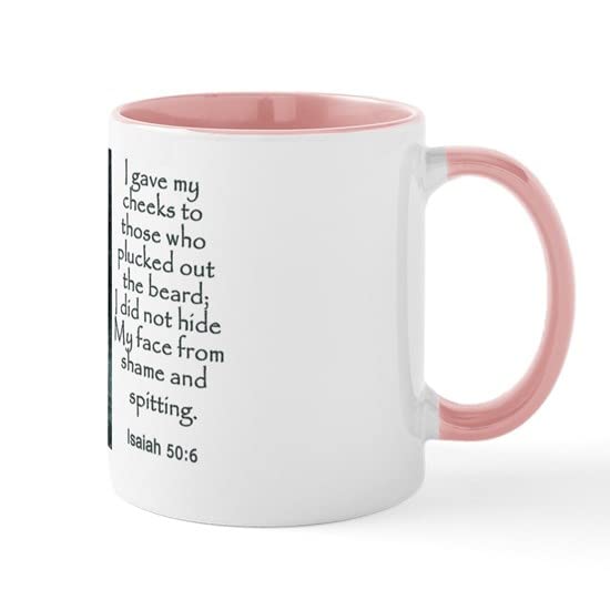 CafePress Shroud Of Turin Scripture Mug Ceramic Coffee Mug, Tea Cup 11 oz