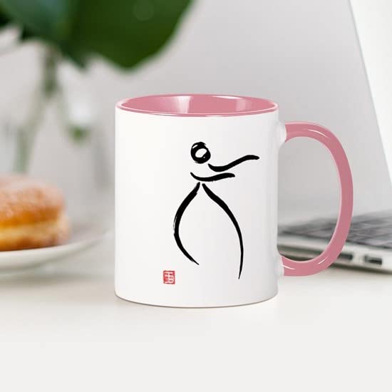 CafePress Tai Chi Raise Hands Mug Ceramic Coffee Mug, Tea Cup 11 oz