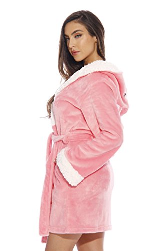 6313-Bunny-L Just Love Critter Robe / Robes for Women, Bunny (Velour), Large