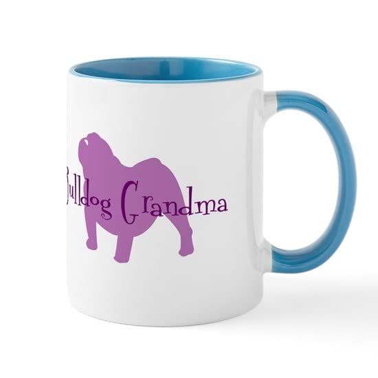 CafePress Bulldog Grandma Mug Ceramic Coffee Mug, Tea Cup 11 oz