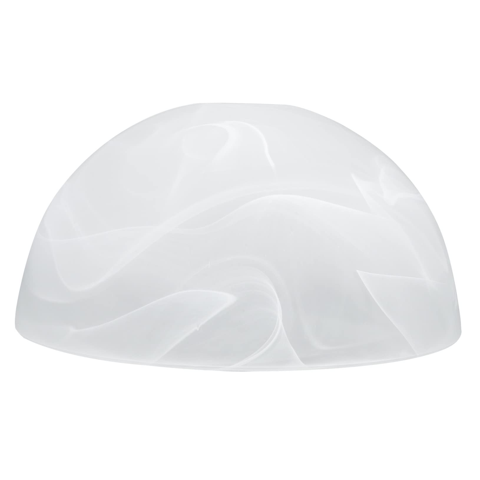 GARVALON Frosted Glass Lampshade Bell Lamp Shades Round Chandelier Fandelier Ceiling Fan Globe Lamp Shades Ceiling Lamp Shade Ceiling Fan Glass Bowl Replacement Household Lamp Shade Fixture