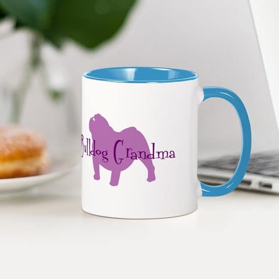 CafePress Bulldog Grandma Mug Ceramic Coffee Mug, Tea Cup 11 oz