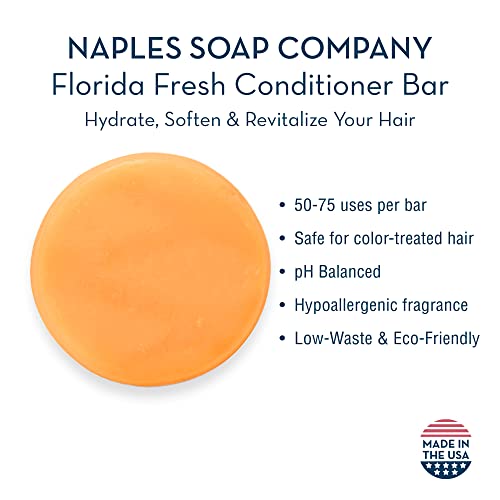 Naples Soap Company Cult Classics Collection Gift Set β Natural Soap, Body Butter, Sea Salt Scrub, Shampoo and Conditioner Bars β Eco-Friendly, Cruelty-Free, No Parabens or Silicones β Florida Fresh