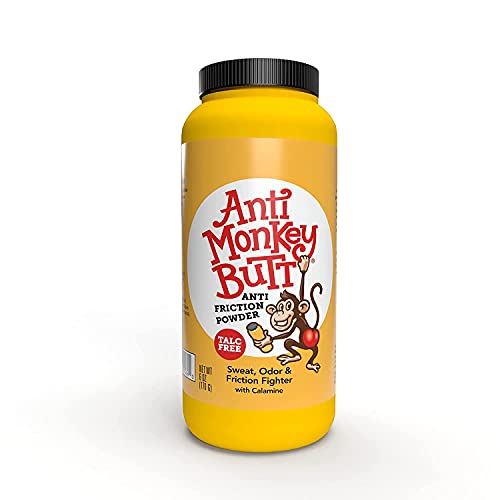 Fresh Balls Anti-Chafing Cream for Men, 3.4oz + Asswipes, 45ct Bundle with Anti-Monkey Butt Anti-Chafing Powder, 6oz