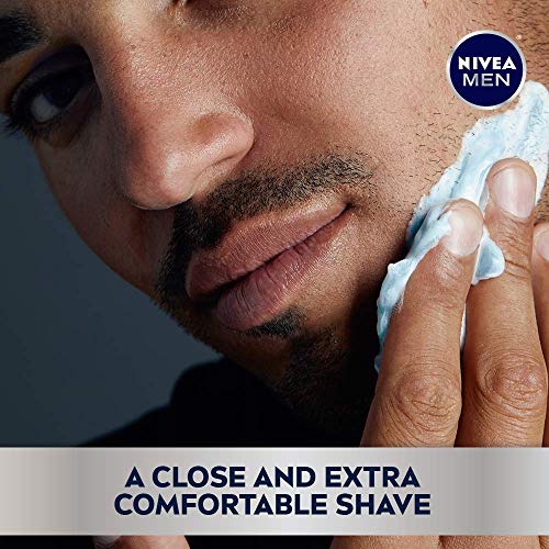 NIVEA MEN Maximum Hydration Shave Gel with Aloe Vera and Provitamin B5, 3 Pack of 7 Oz Cans