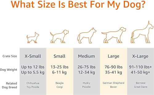 Amazon Basics Cat and Dog Bed and Crate Pad, Machine Washable, Indoor, 23 x 18 x 2.5 inches, Gray
