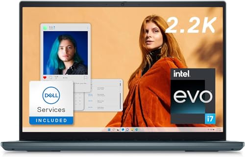 Dell Inspiron 14 Plus 7420 Laptop 2023 Newest, 14" 2.2K Display, Intel Core i7-12700H (Up to 4.7GHz), 40GB DDR5 RAM, 1TB SSD, Intel Iris Xe Graphics, Wi-Fi 6, Bluetooth, Windows 11 Pro