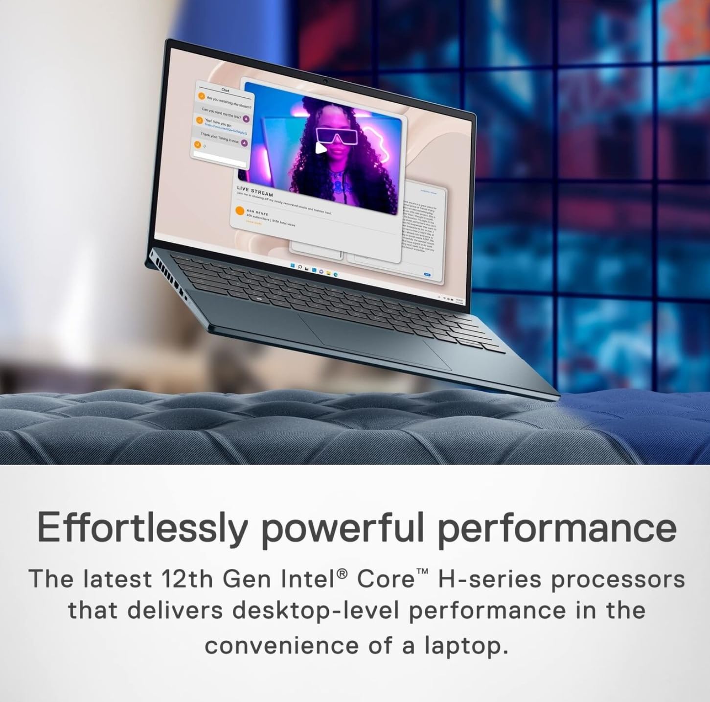 Dell Inspiron 14 Plus 7420 Laptop - 14 inch, 2.2K 16:10, Intel 14-Core i7-12700H - Intel Iris Xe – WiFi 6 - Thunderport 4 - Win 11 Pro + Office 365 - Atlantic Green (16GB RAM | 1TB SSD) (16GB | 1TB)