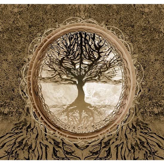 CafePress Tree Of Life In Brown Mugs Ceramic Coffee Mug, Tea Cup 11 oz