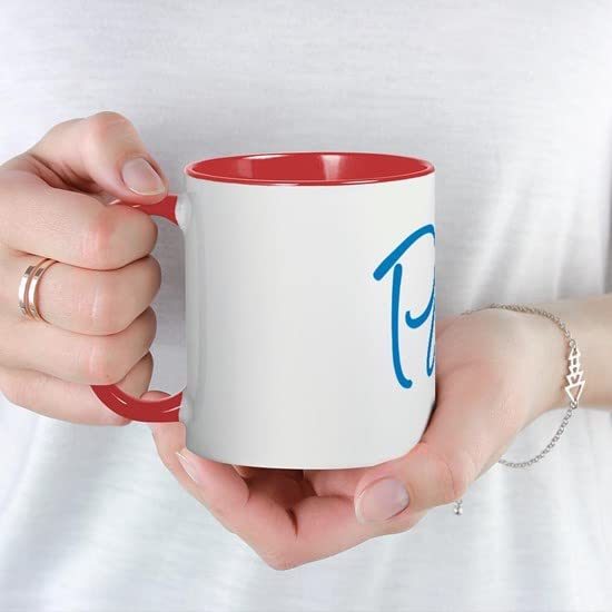CafePress Favorite People Call Me Papaw Mug Ceramic Coffee Mug, Tea Cup 11 oz