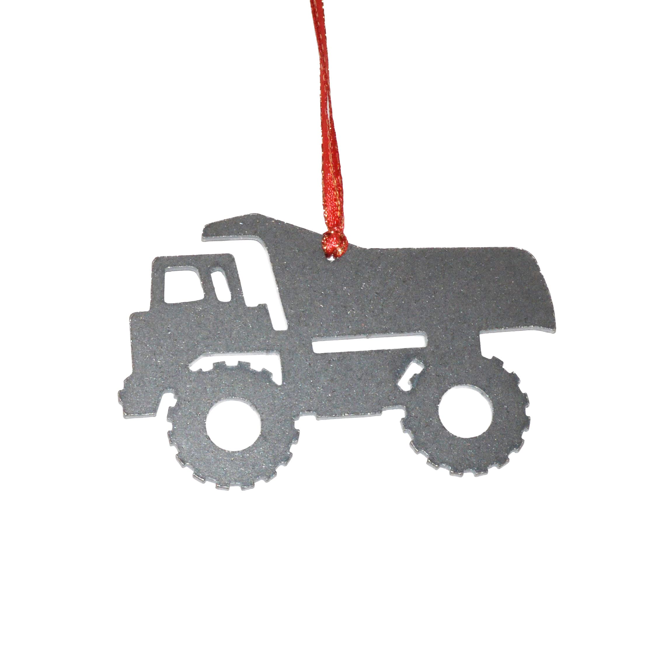 Dump Truck Metal Ornament