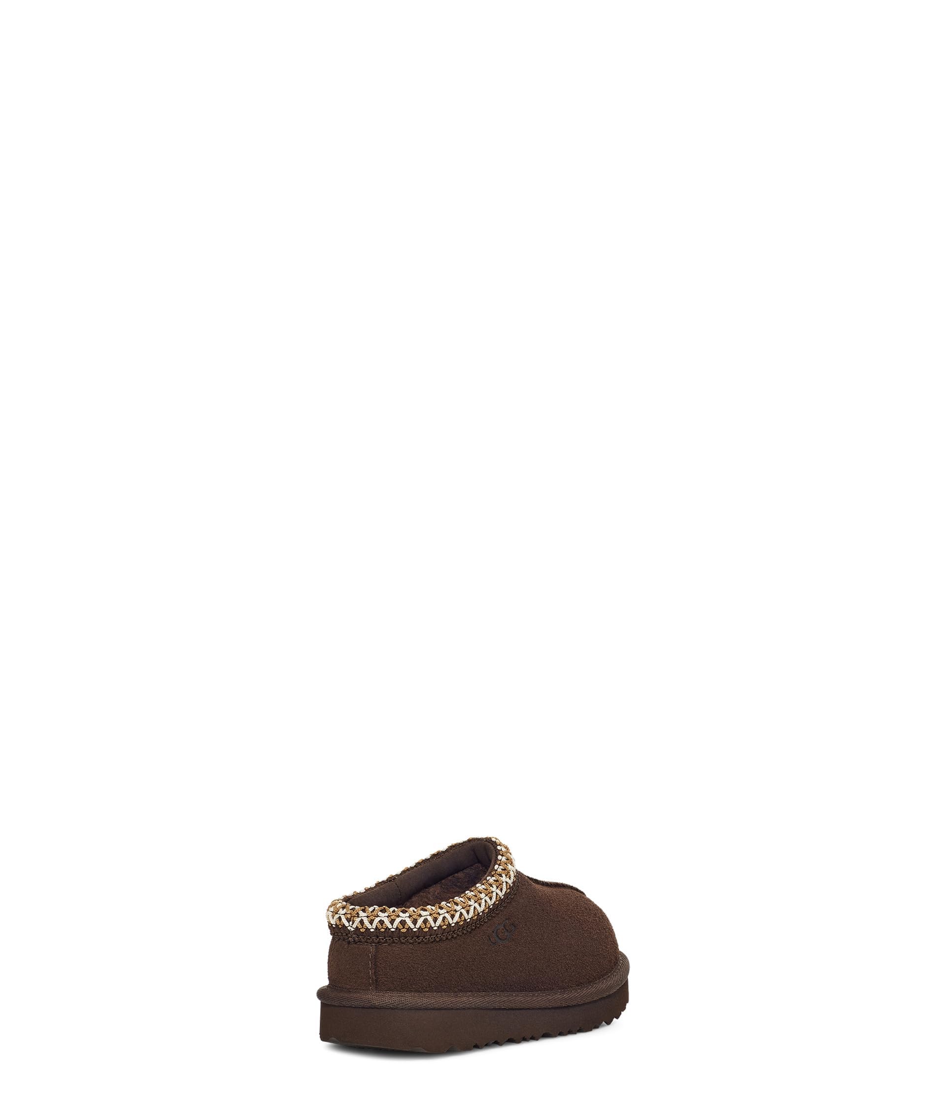 UGG Unisex-Child Tasman Ii Slipper, Dusted Cocoa, 4 Big Kid