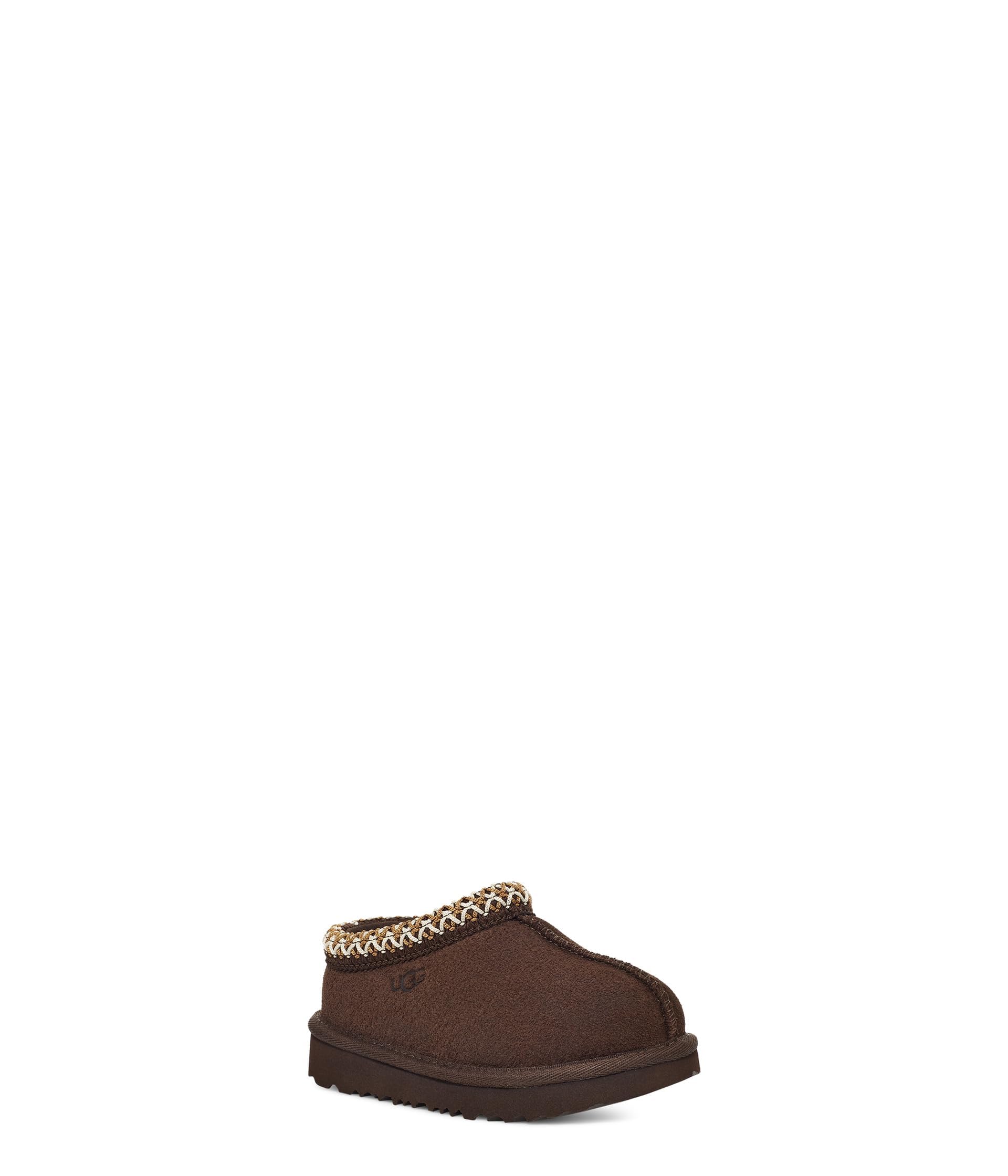 UGG Unisex-Child Tasman Ii Slipper, Dusted Cocoa, 4 Big Kid