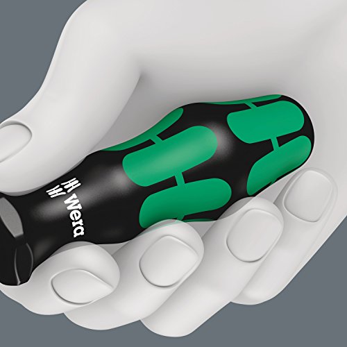 Wera 05007680001 Kraftform Plus 334 SK/6 Screwdriver Set and Rack, Lasertip, 6-Piece