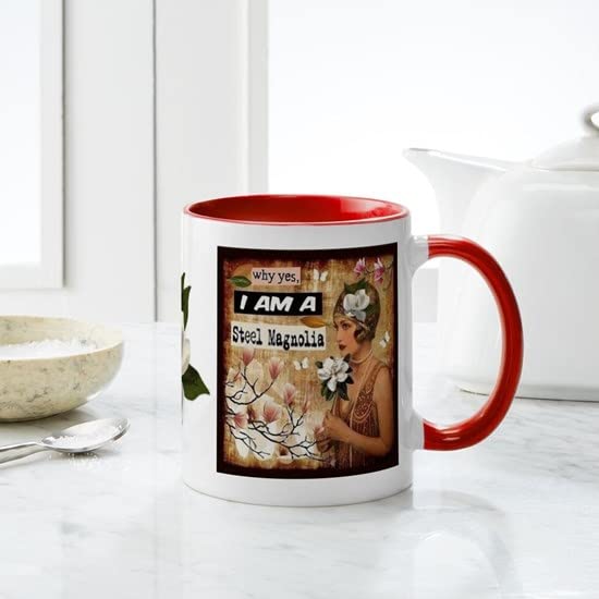 CafePress Steel Magnolia Mug Mugs Ceramic Coffee Mug, Tea Cup 11 oz